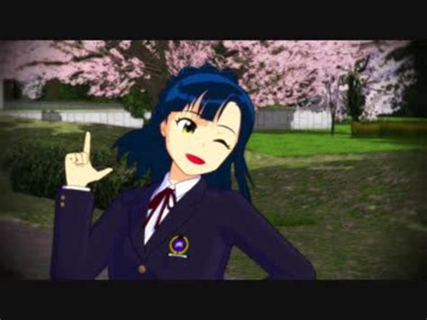 【mmd】七尾百合子の「恋愛デコレート」（アニメ風）【ミリマス】 ニコニコ動画
