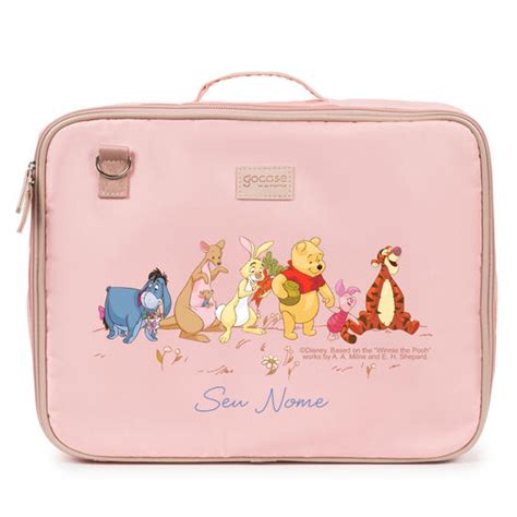 Capa Para Notebook Job 16 Rosa Passeio Da Turma Do Pooh Gocase