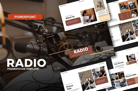 Radio Powerpoint Template عالمكم