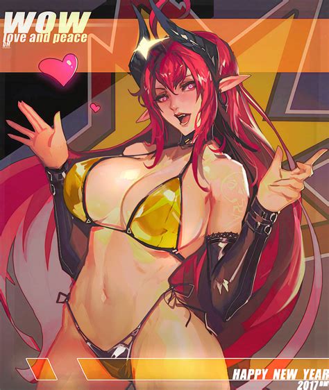 Daemon Girl Original Drawn By Smjim1986 Danbooru