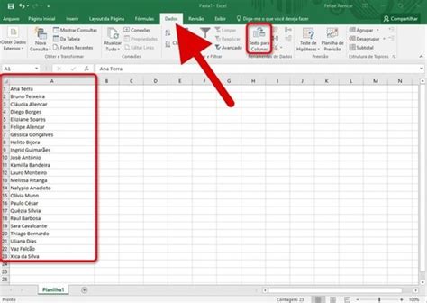 Como Separar Texto No Excel Em Mais De Uma Coluna Edsoftwares