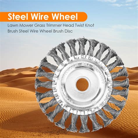 150mm Multi Size Steel Wire Wheel Grass Trimmer He Grandado