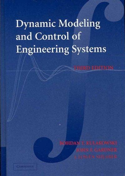 dynamic modeling and control of engineering systems rent