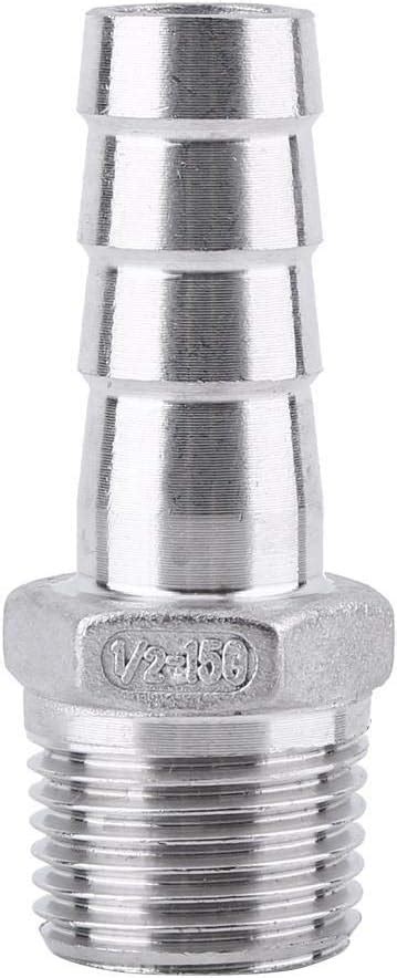 Stainless Steel Barb Connector Hose Barb Stainless Steel SS Male Thread Pipe Fitting Barb