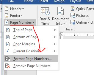 Fixing The Number And Style