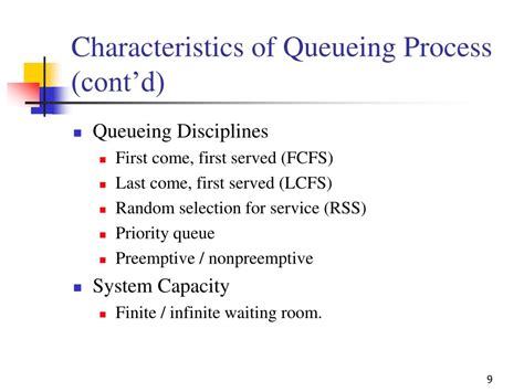 Ppt Queueing Theory Powerpoint Presentation Free Download Id5381973