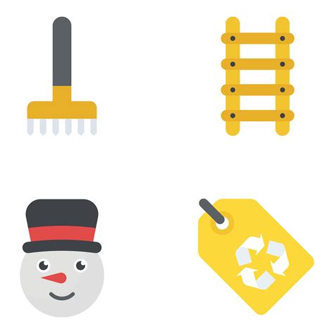 Nature Colored Vector Icons 25462544 Vector Art At Vecteezy