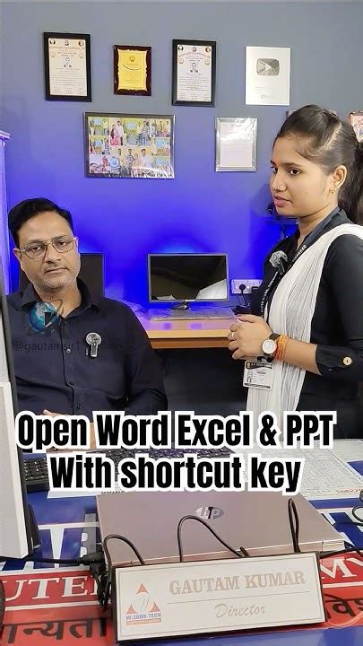 🔥🔥 ms office tricks 💥 open word excel and ppt with shortcut key shorts ytshorts ytviral excel