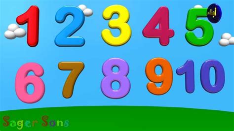 Let's Count 1-10 3D Animation Nursery Rhymes - Cartoon/Animated Rhymes For Kids - YouTube
