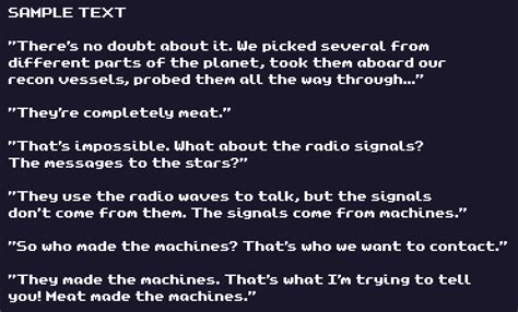 Pixel Font Habit By ChevyRay