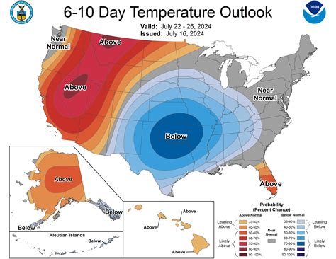 Cooler Than Normal Temperatures And Dry For The Remainder Of The Week