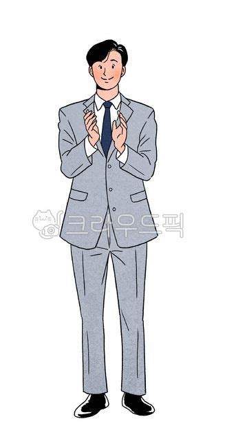 Illustration Line Workplace Adults Standing 사진 이미지 일러스트 캘리그라피 Nqkfhrkrl330작가
