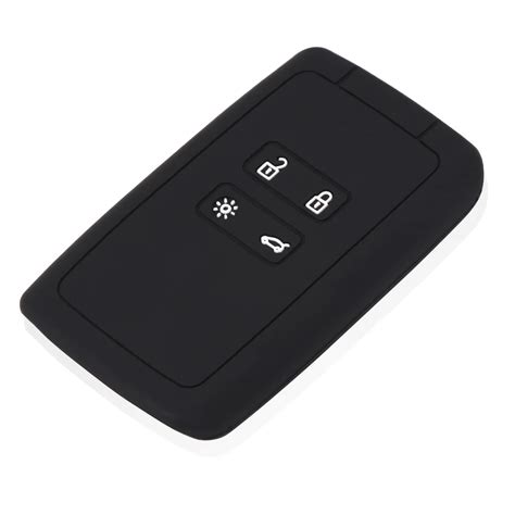Silicone Car Key Cover Case Shell For 2016 Renault Koleos Kadjar Key Chain Key Cover Dust