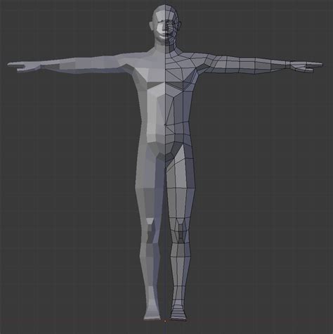 Low Poly Human Works In Progress Blender Artists Community