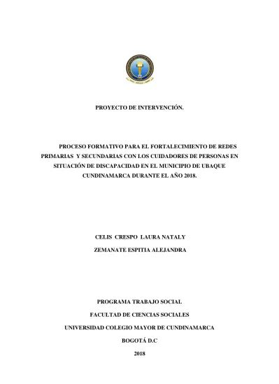 Evaluación ex post PROYECTO DE INTERVENCIÓN