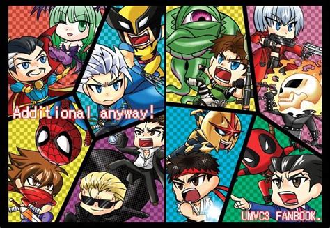I Love These Characters Umvc3 Video Game Fan Art Marvel Comic Book