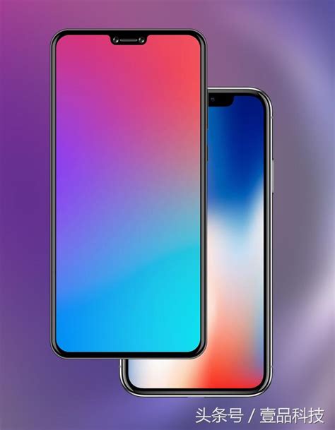 劉海屏！概念版華為p20pro，對比iphone X 每日頭條