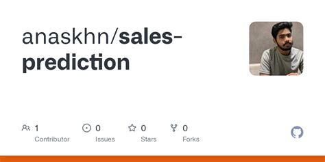 Github Anaskhnsales Prediction