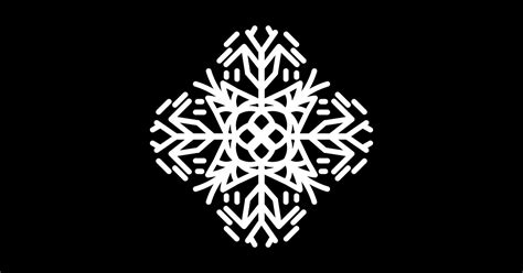 Snowflake Snowflake Sticker Teepublic