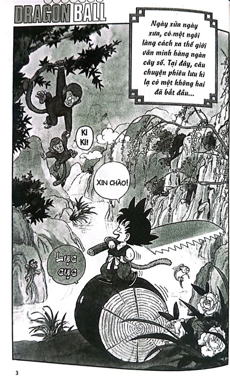 Truyện Tranh Dragon Ball 7 Viên Ngọc Rồng Tập 1 Son Goku Và Các