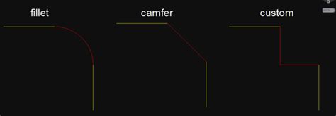A Modified Chamfer For Custom Use Autolisp Visual Lisp And Dcl