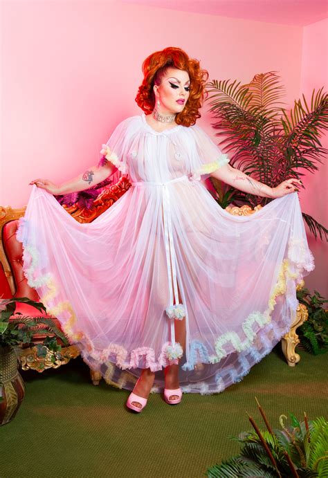 Showgirl Special Dressing Robe Dotties Delights