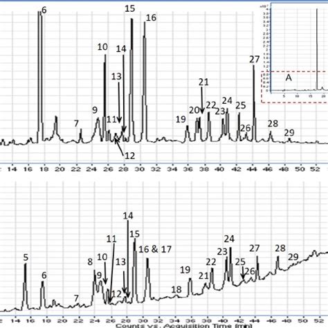 Hplc Dad Msms Chromatograms Of Acm Crude Extract Tarcoola Cv A