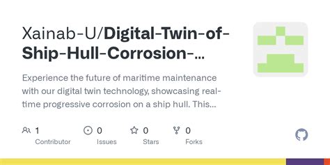 github xainab u digital twin of ship hull corrosion real time
