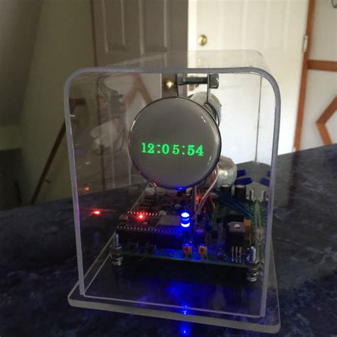 Oscilloscope Clock Or Scope Clock New Design Century Font Wifi Etsy