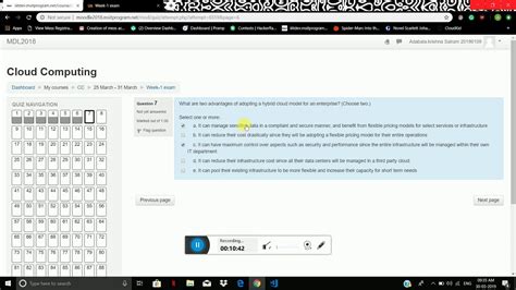 Cloud Computing Week 1 Youtube