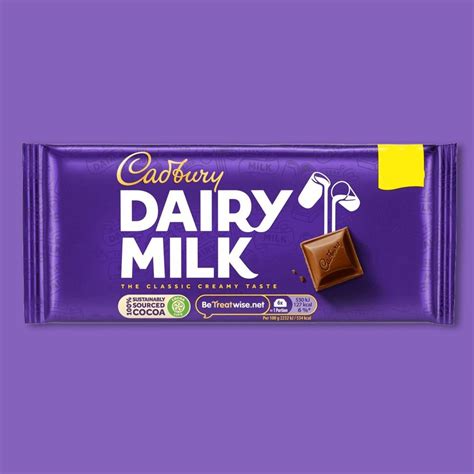 Buy Cadbury Dairy Milk Block 95g From One Pound Sweets