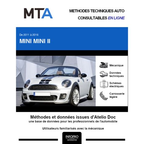 Mta Mini Mini Ii Cabriolet 2 Portes 2011 2016