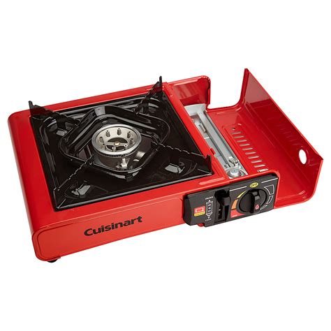 Questions And Answers Cuisinart Portable Butane Camping Stove Red Cgg