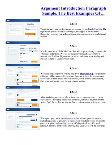Ppt Argument Introduction Paragraph Sample The Best Examples Of