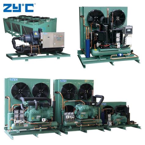 Zyc Open Type Air Cooled Refrigeration Compressor Condensing Unit With