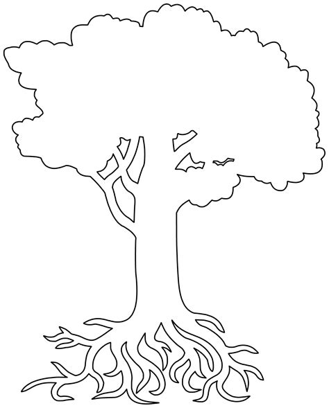 Shape Of Tree Of Life Free Printable Papercraft Templates