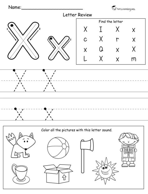 Tracing Letters Preschool Worksheets