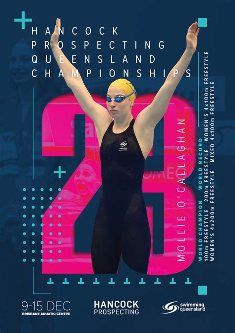 Mollie Ocallaghan Now Poster Girl Of Queensland State Champs