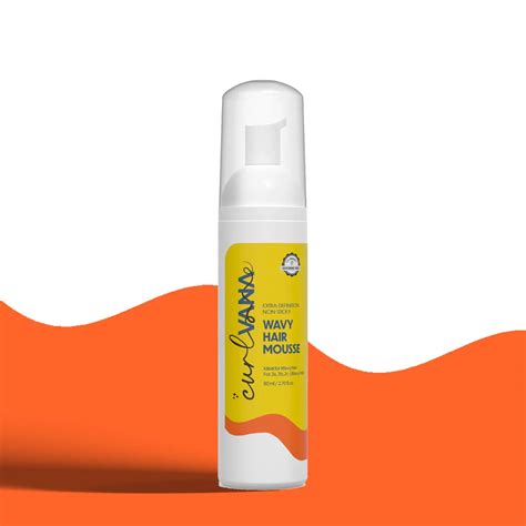 Curlvana Non Sticky Wavy Hair Mousse For Extra Definition