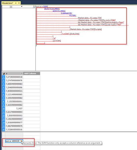 Solved Sum Only Accepts Column Ref Microsoft Fabric Community