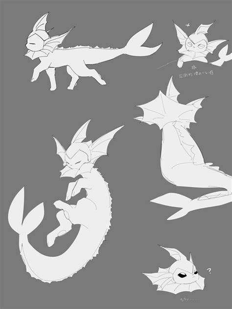 Vaporeon Pokemon Drawn By Takashipixiv80298118 Danbooru