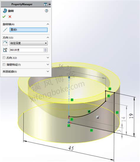 Solidworks练习题之方程式建模，solidworks方程式的使用练习 Solidworks练习题 溪风博客solidworks自学网站