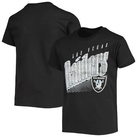 Youth Las Vegas Raiders Black Winning Streak T Shirt