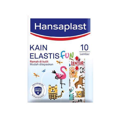 Jual HANSAPLAST KAIN ELASTIS FUN Isi 8 Lembar Hansaplast Fun