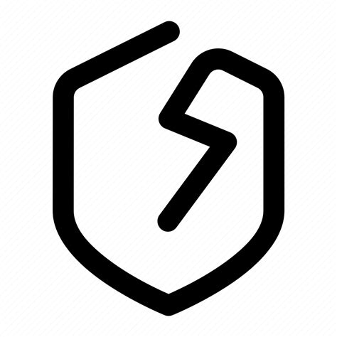 Break Shield Security Breach Vulnerability Hack Icon Download On