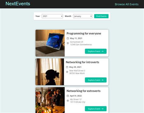 Github Thegera4events Nextjs Routing Events App Nextjs Routing
