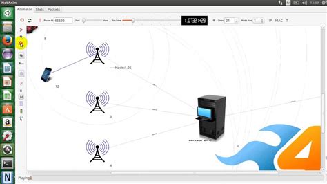 Simulation Of 4g Lte Network With Ns 3 Simulator Youtube