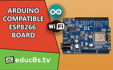 Arduino Esp8266 Tutorial First Look At The Wemos D1 Arduino Compatible Esp8266 Wifi Board