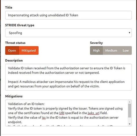 Threat Modeling Openid Connect Oauth 20 For Beginners Using Owasp