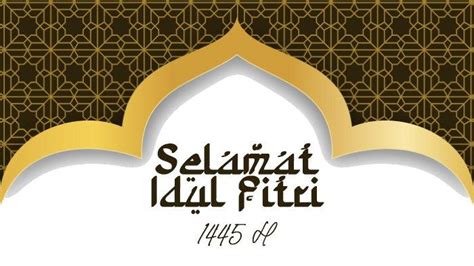 62 Poster Ucapan Selamat Idul Fitri 2024 Minal Aidin Wal Faizin Mohon